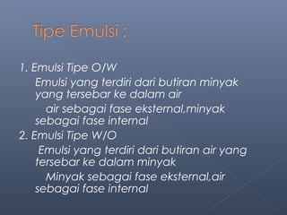 Emulsi (7) | PPT