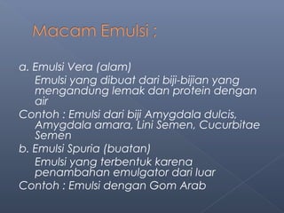 Emulsi (7) | PPT