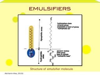 Emulsifiers | PDF