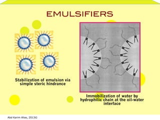 Emulsifiers | PDF