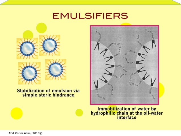 Emulsifiers | PDF | Chemistry | Science