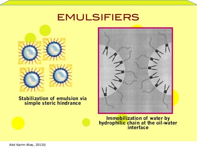 Emulsifiers