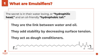 Emulsifiers: The ingredient that keeps it all together | PDF | Desserts ...