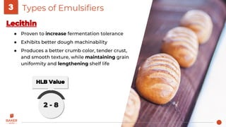Emulsifiers: The ingredient that keeps it all together | PDF | Desserts ...
