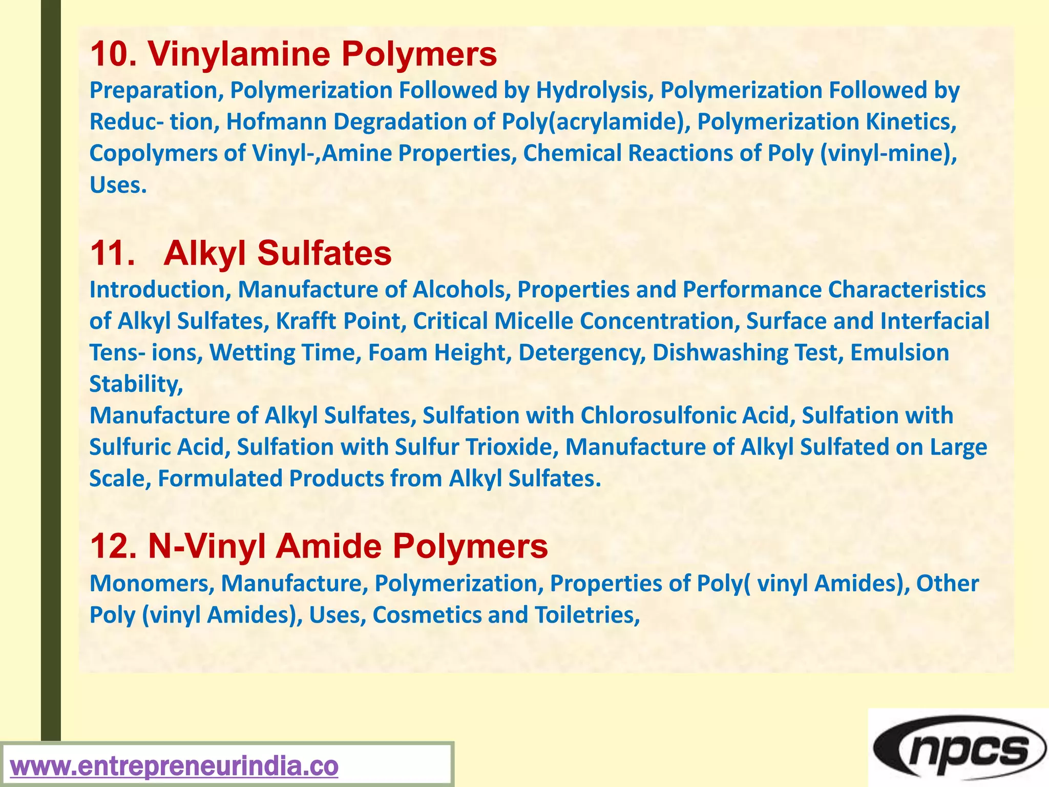Formulae and Manufacturing Process of Emulsifiers with Uses and ...