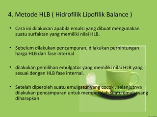 Emulsi jadi | PPT