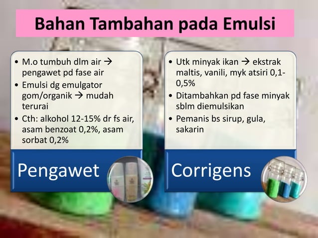 FORMULA PEMBUATAN EMULSI FARMASI | PPTX