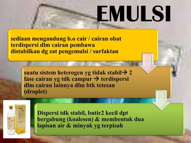FORMULA PEMBUATAN EMULSI FARMASI | PPTX
