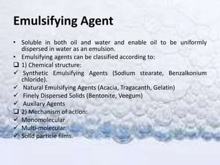 Emulsion | PPTX