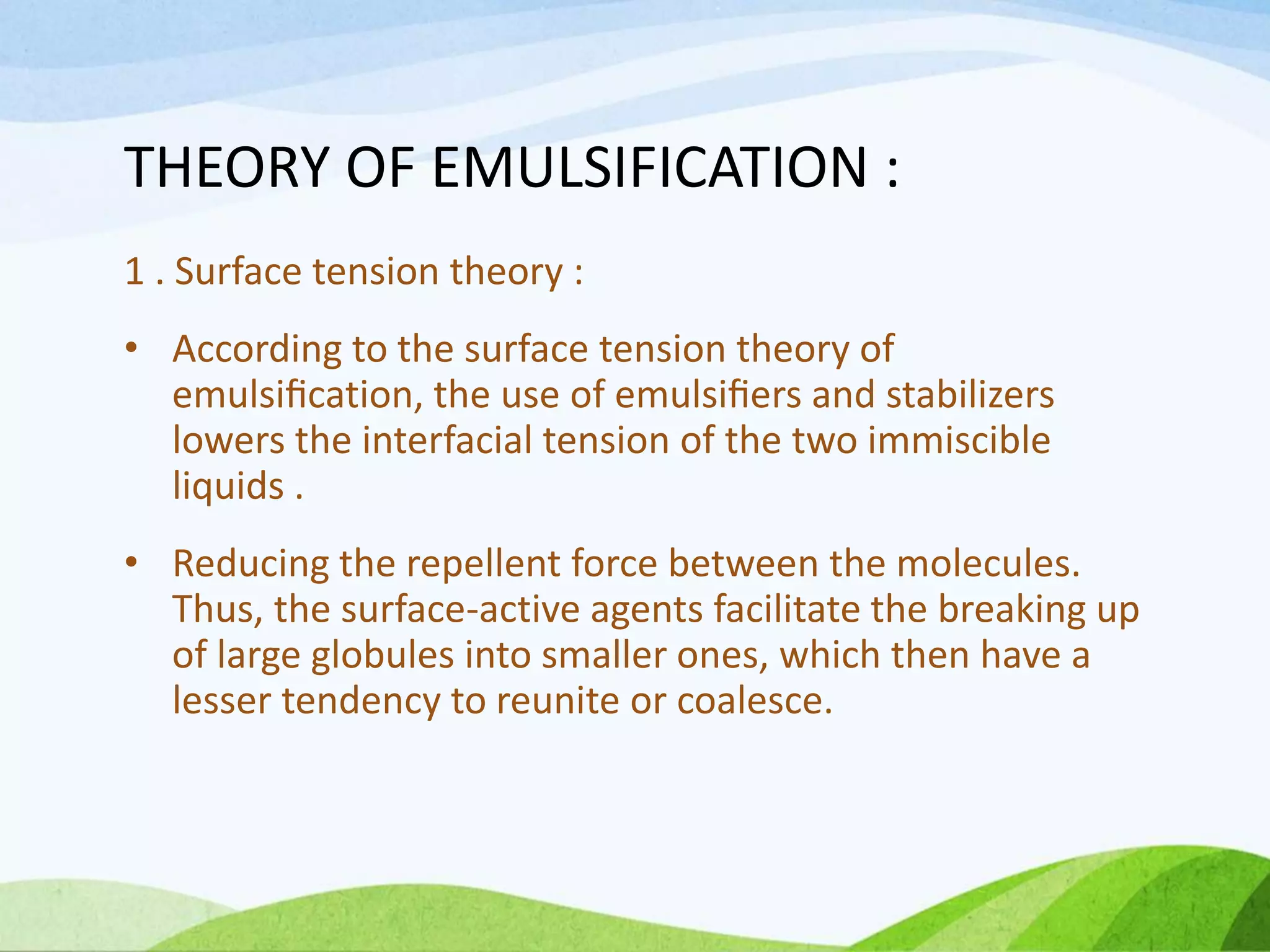 Emulsion | PDF