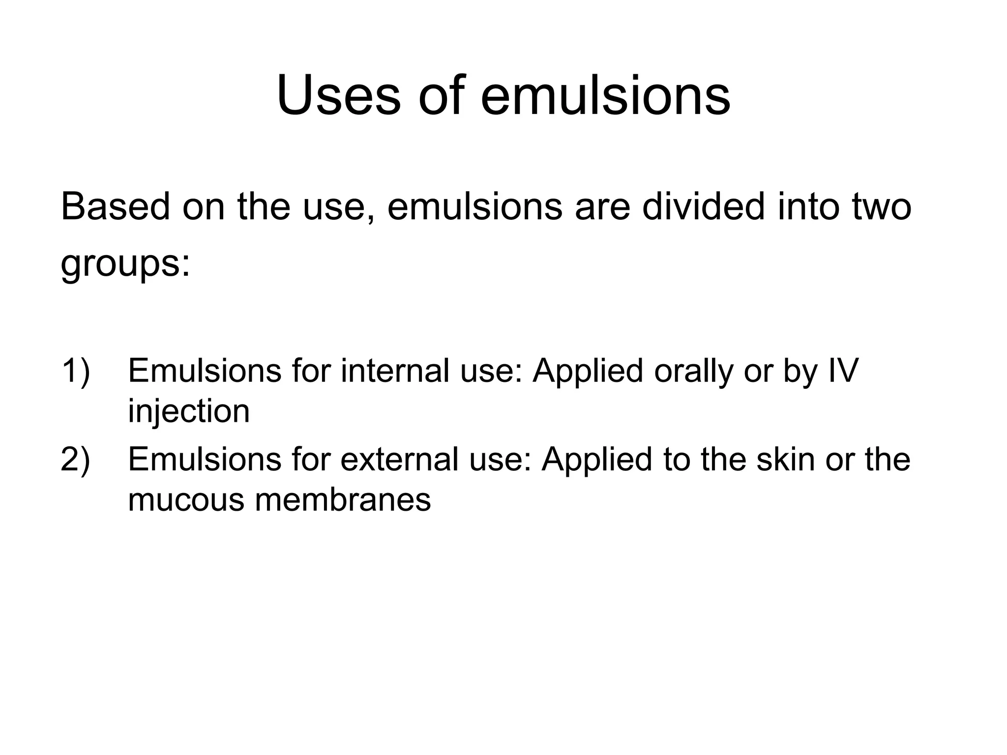 (Emulsion) | PPT