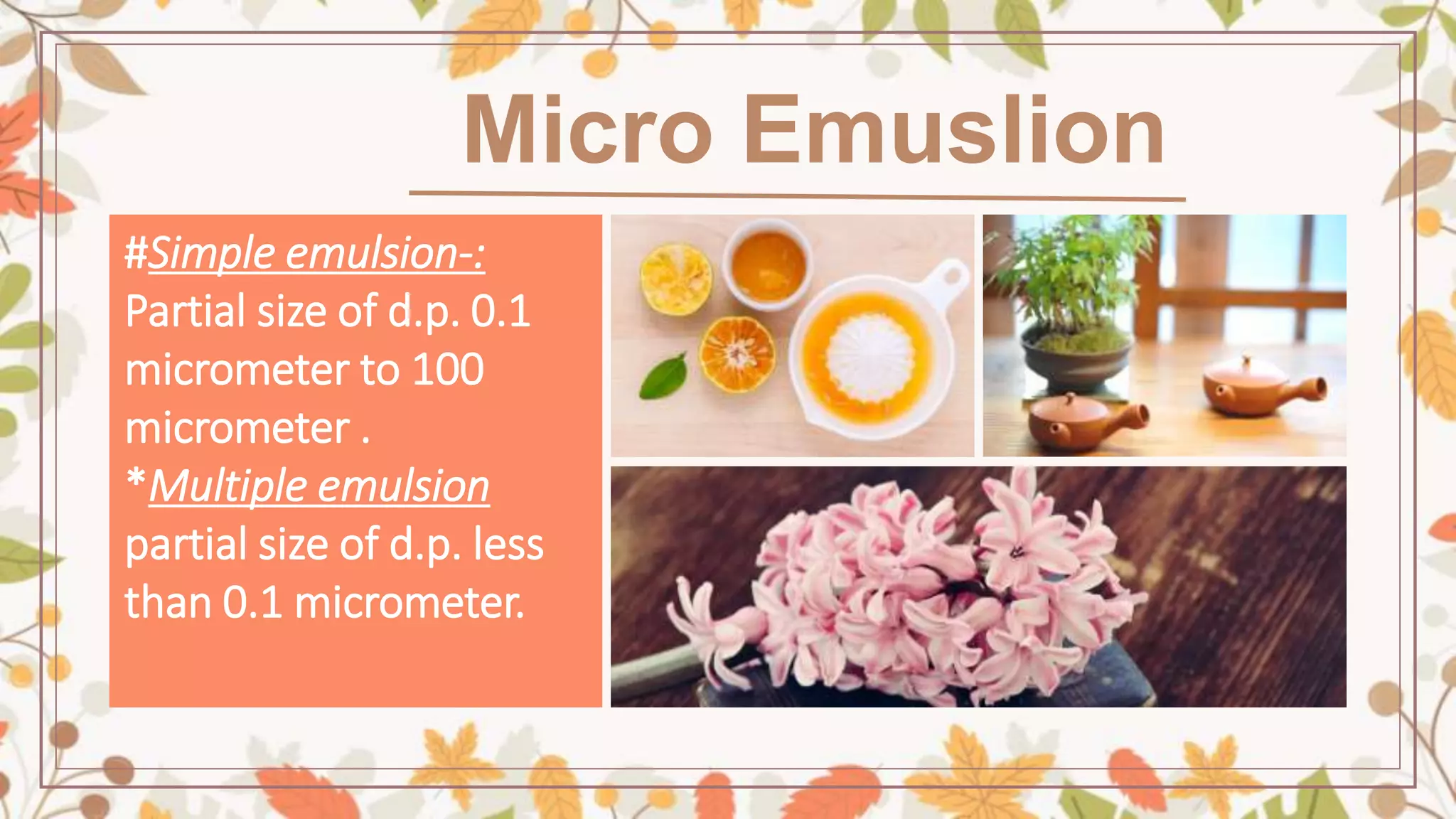 Emulsion : Test For Identification of Emulsion | PPTX