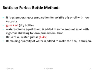 Pharmaceutical Emulsion | PPTX