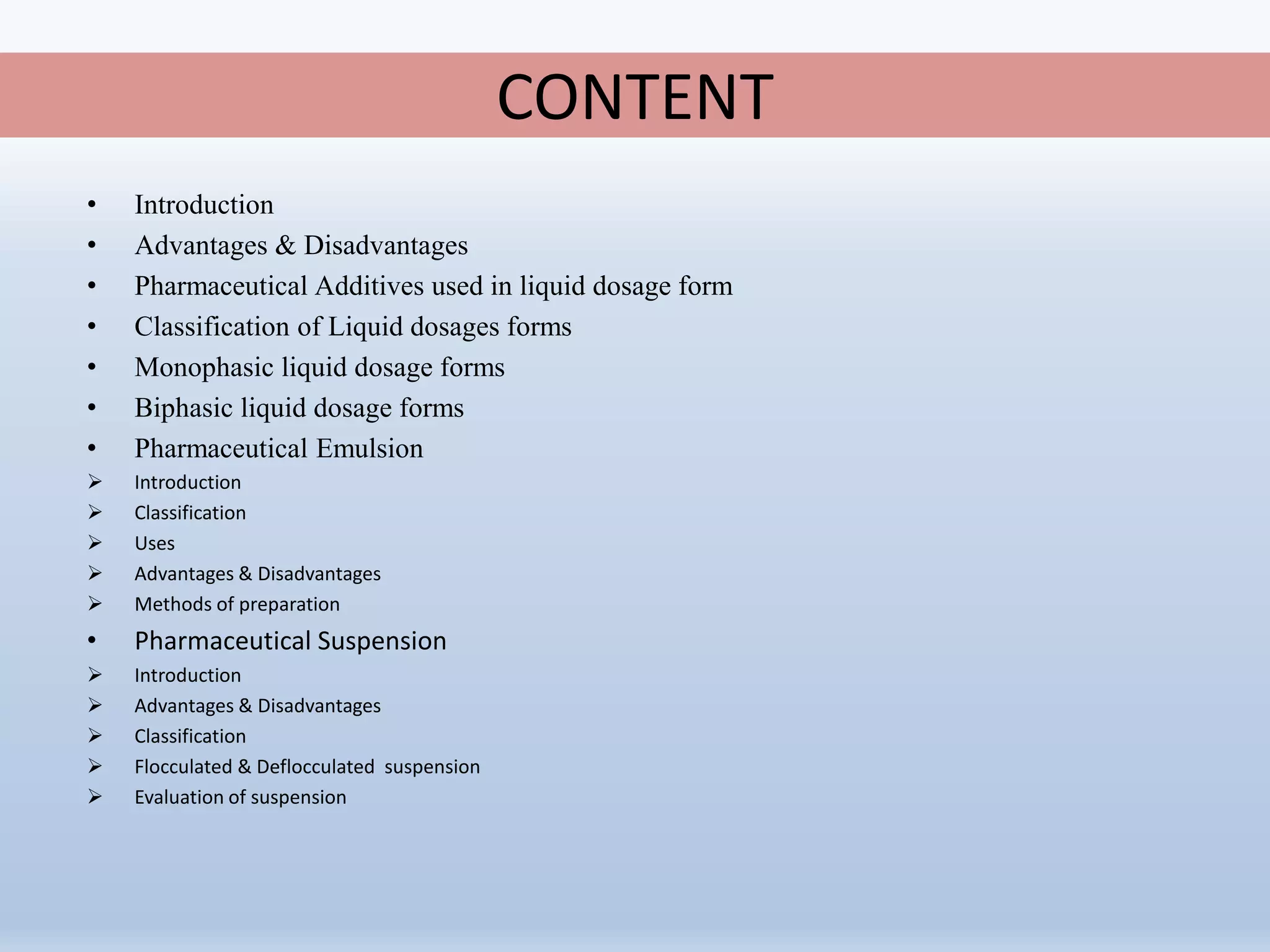 Liquid dosage forms, (Emulsion & Suspension) | PPTX