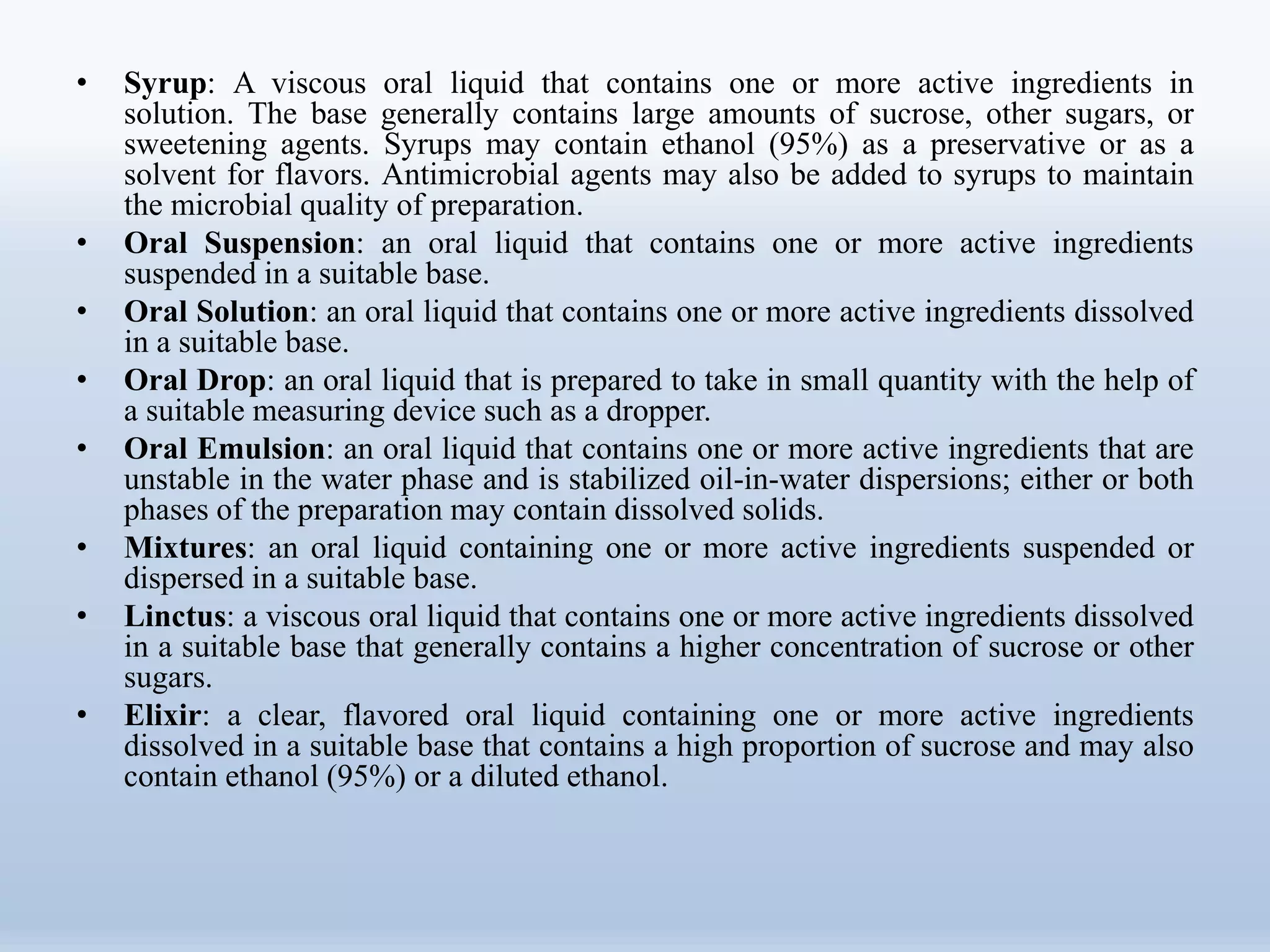 Liquid dosage forms, (Emulsion & Suspension) | PPTX