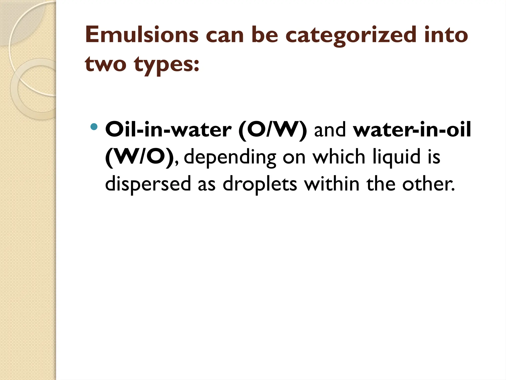Food Science -Types of Emulsion in food.pptx