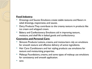 Food Science -Types of Emulsion in food.pptx