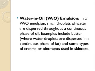 Food Science -Types of Emulsion in food.pptx