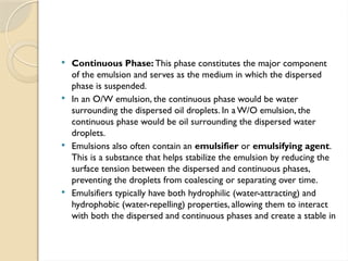 Food Science -Types of Emulsion in food.pptx