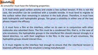 Emulsion | PPTX