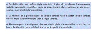 Emulsion | PPTX