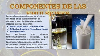 EMULSIONES y tipos de emulsiones....pptx