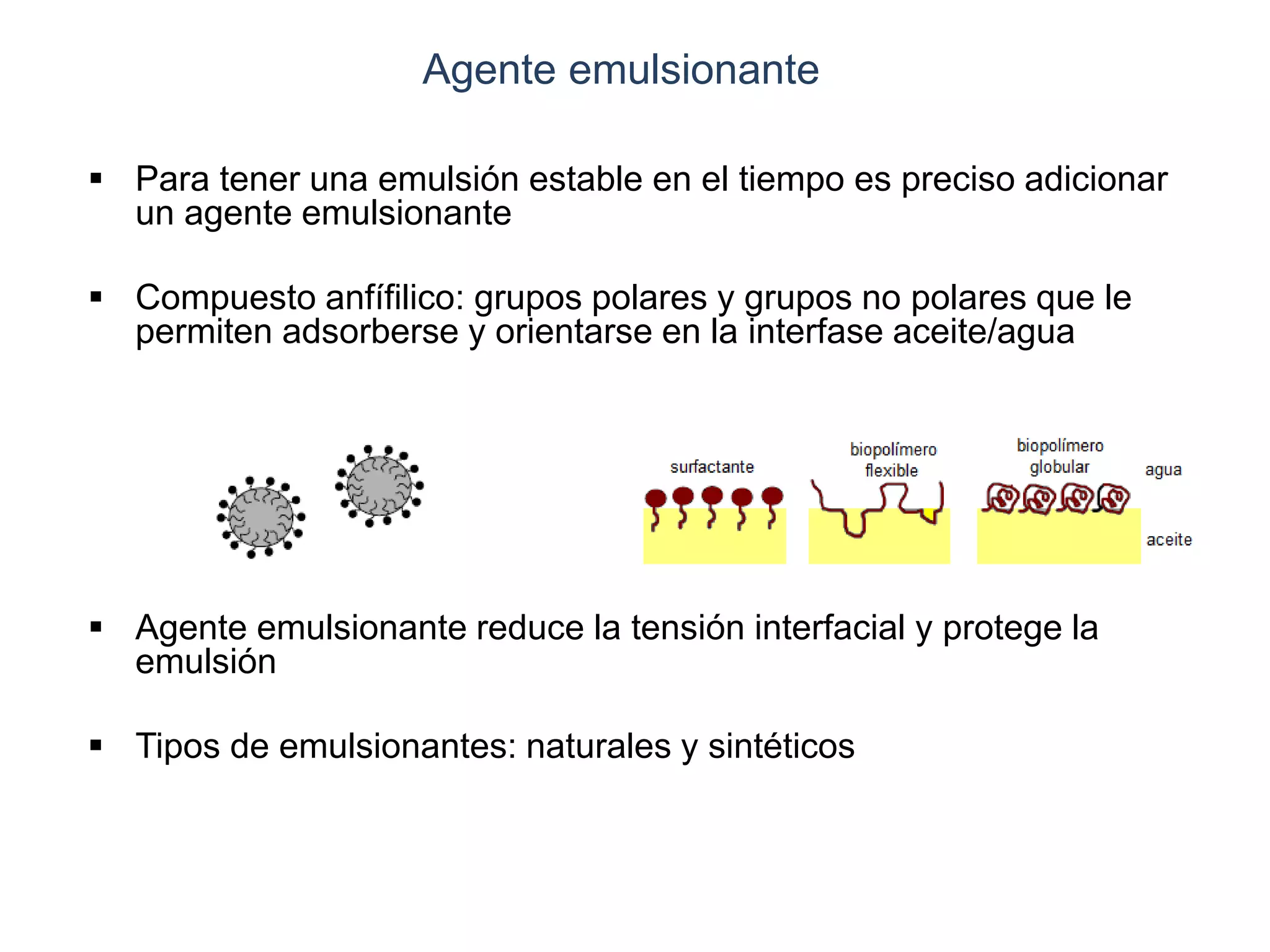 Emulsiones alimentarias | PDF