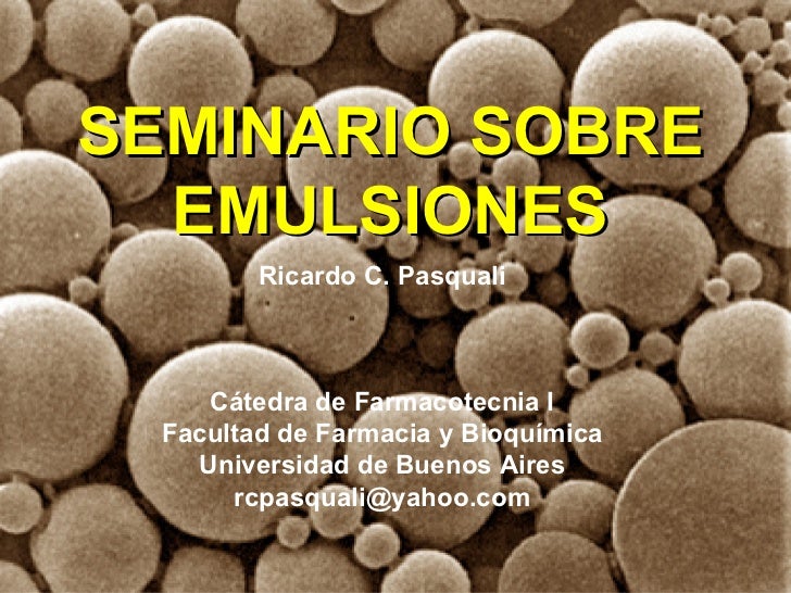 Emulsiones Pdf