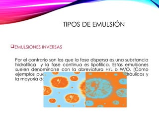 EMULSIONES SESIOON 12 FARMACOETECNIA FARMACOTECNIA.pptx