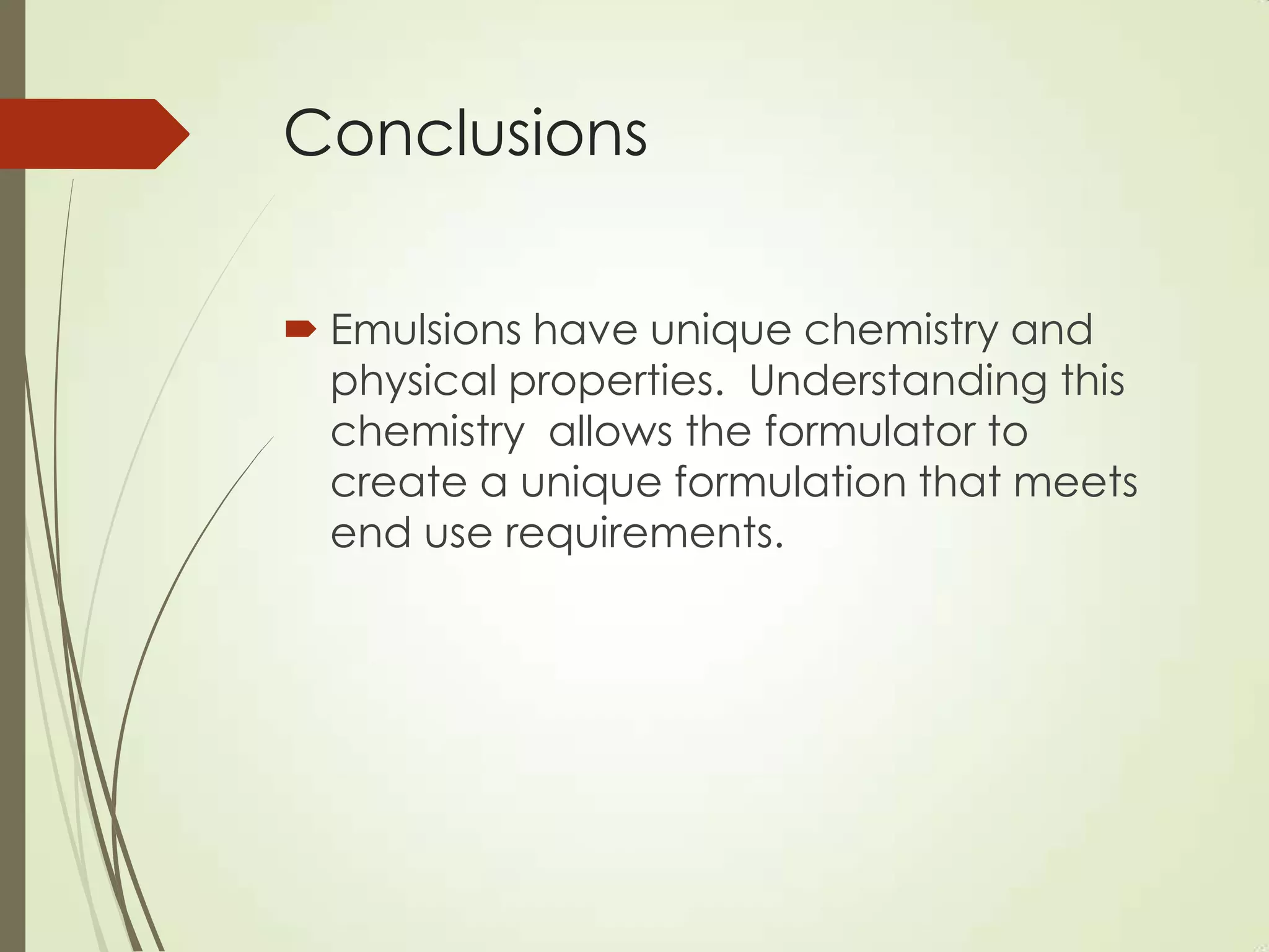 Emulsion formulation overview | PPT