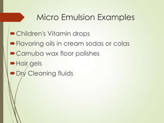 Emulsion formulation overview | PPT