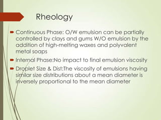 Emulsion formulation overview | PPT