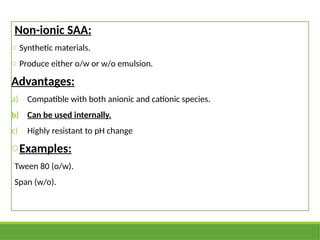 Emulsions Dosage form, types and MIU PPT | PPT | Free Download