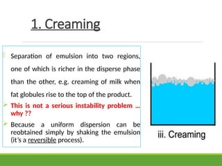 Emulsions Dosage form, types and MIU PPT | PPT | Free Download