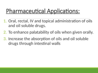 Emulsions Dosage form, types and MIU PPT | PPT | Free Download