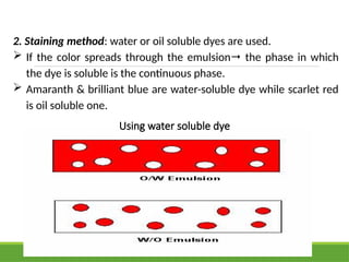 Emulsions Dosage form, types and MIU PPT | PPT | Free Download