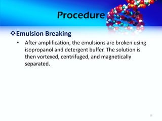 Emulsion pcr | PDF