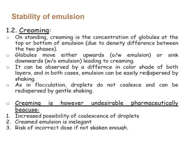 Emulsion and emulsion method and types of emulsion (Physical Pharmacy ...