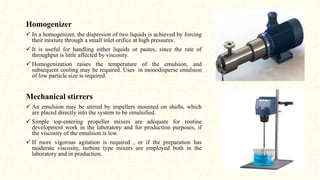 emulsion process how to prepare emulsion | PPTX