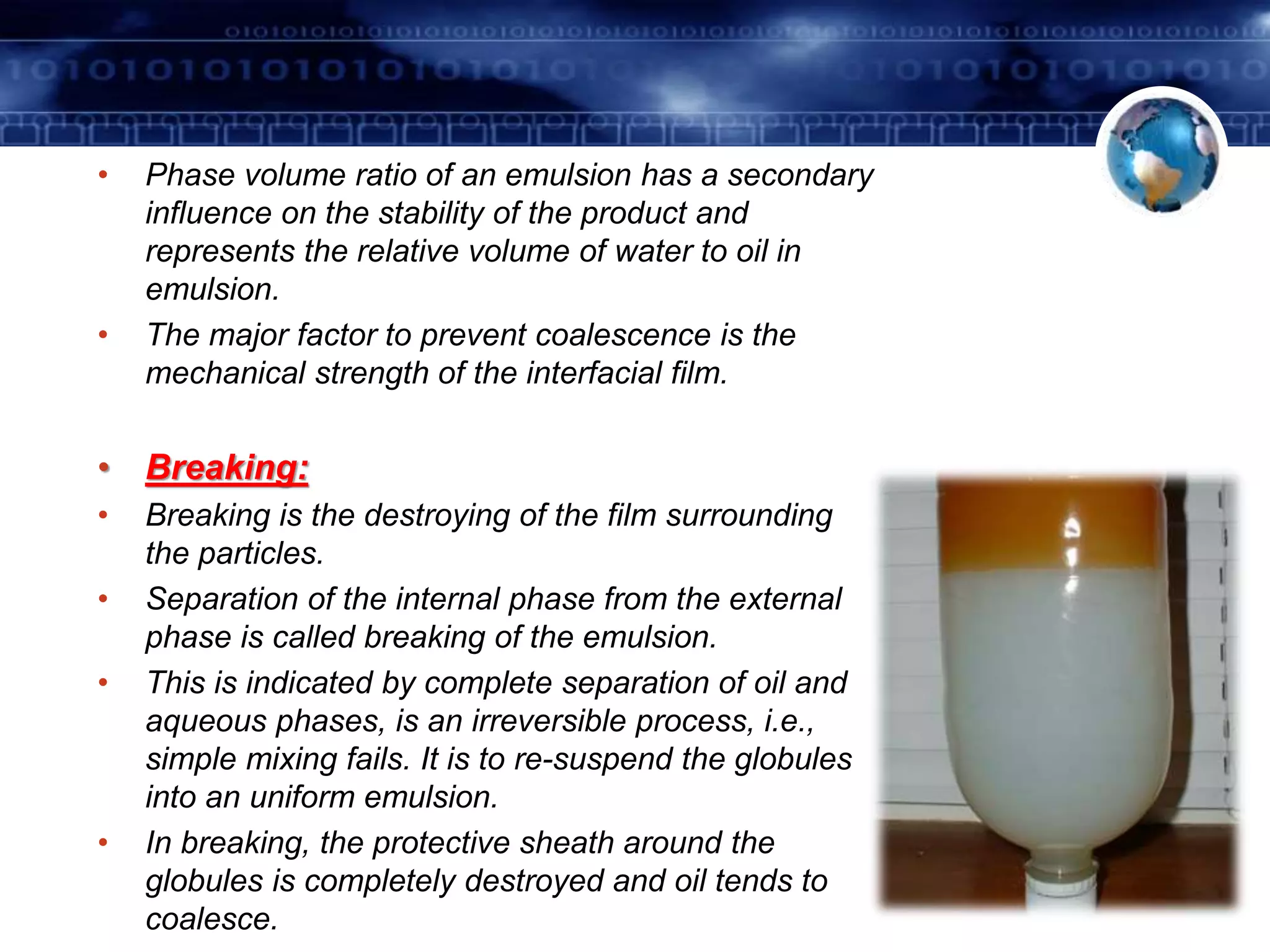 Emulsions | PPT