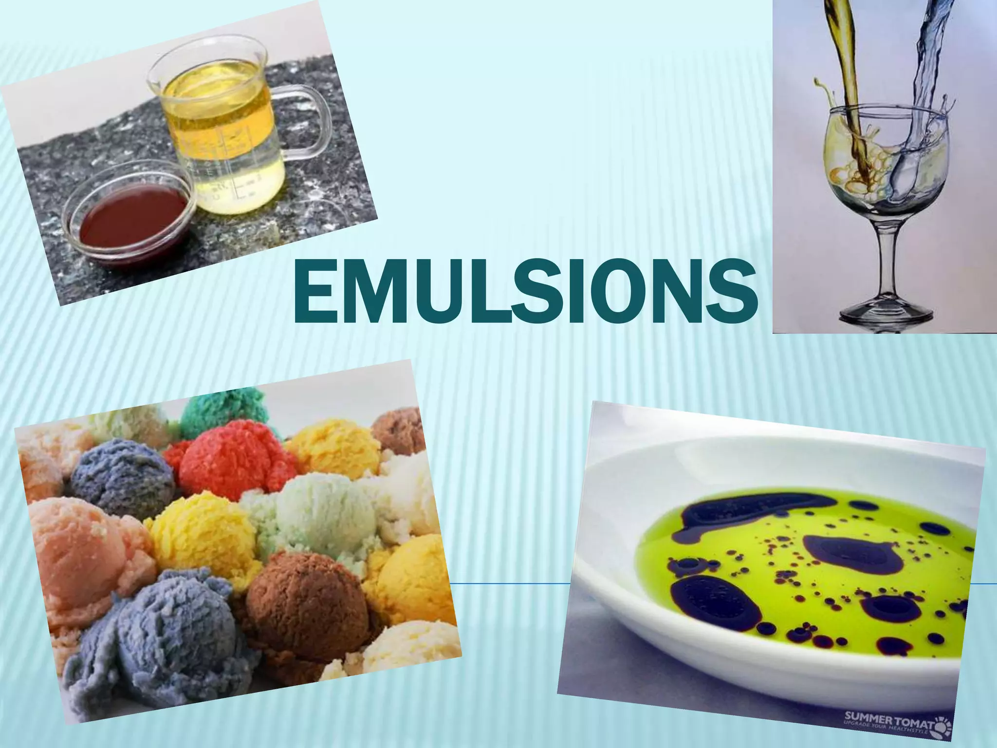 Emulsions | PPTX
