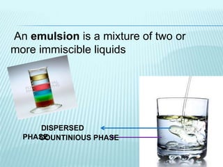 Emulsions | PPTX