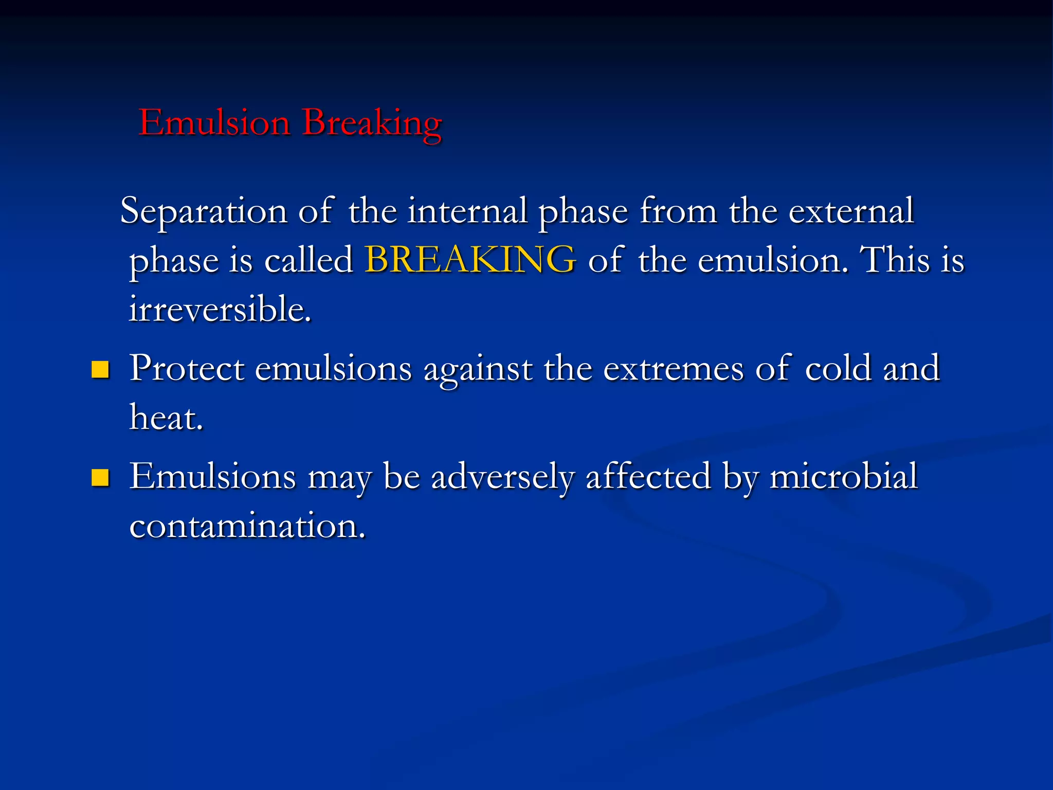 EMULSIONS.ppt | Chemistry | Science