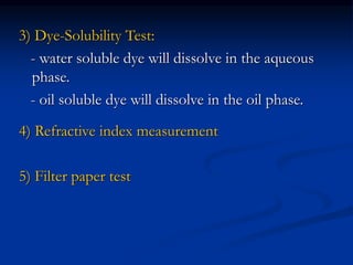 EMULSIONS.ppt | Chemistry | Science