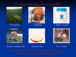EMULSIONS.ppt | Chemistry | Science