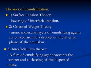 EMULSIONS.ppt | Chemistry | Science