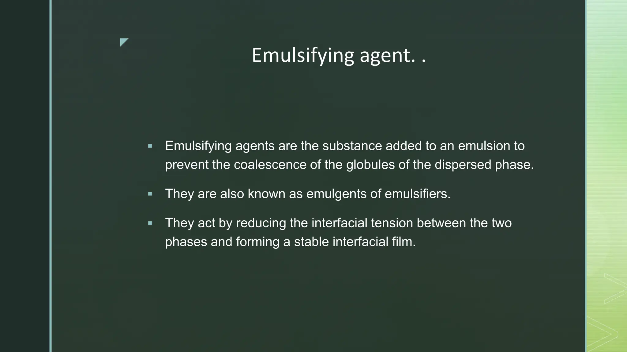 Introduction to Emulsions and Types of Emulsions.pptx