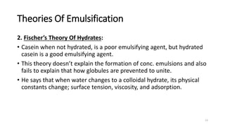 Emulsions - Physical Pharmacy Half .pptx