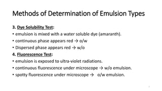 Emulsions - Physical Pharmacy Half .pptx | Free Download
