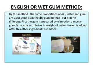 Emulsions and creams gp a | PPTX